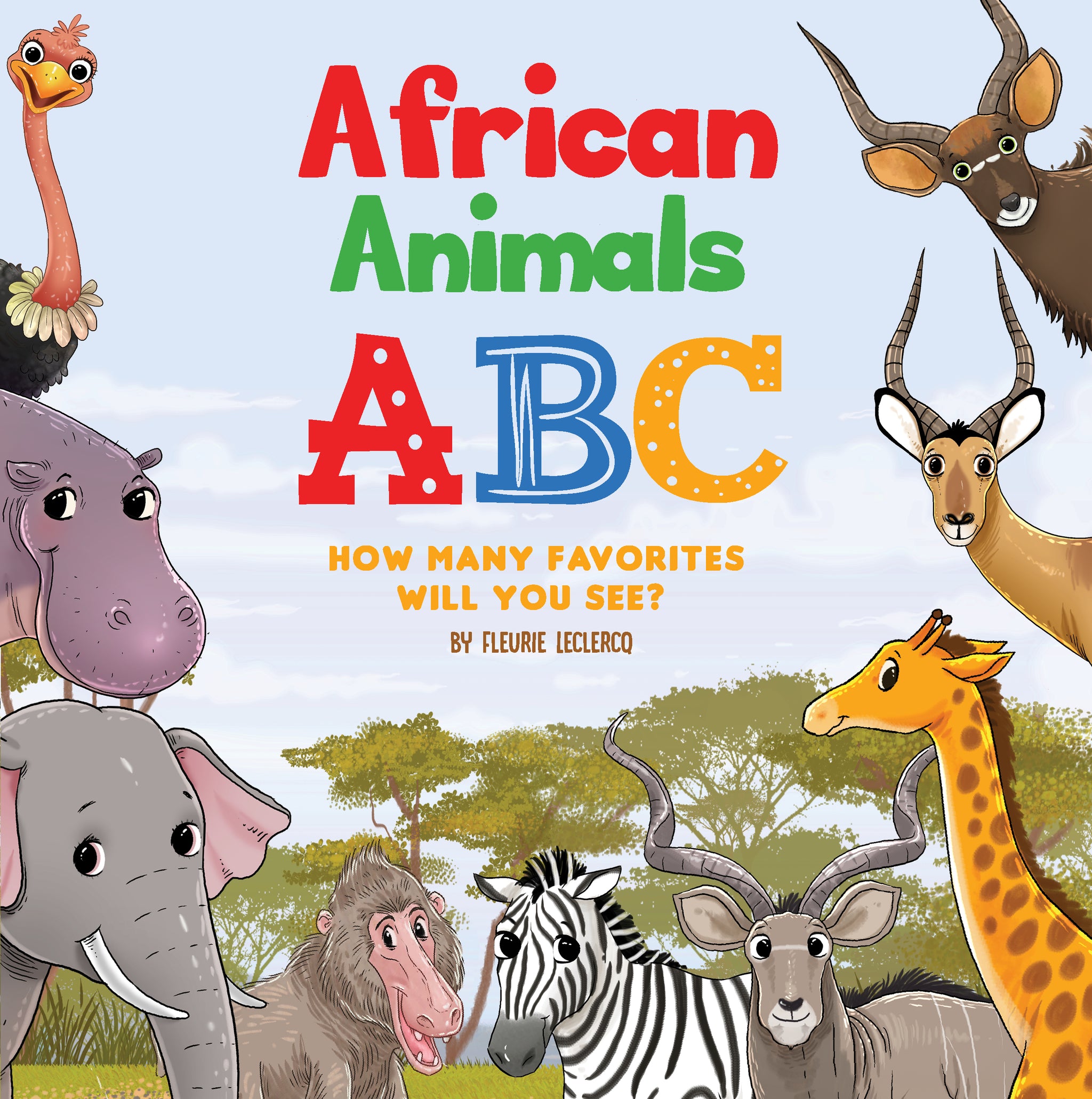 African Animals ABC (Paperback)